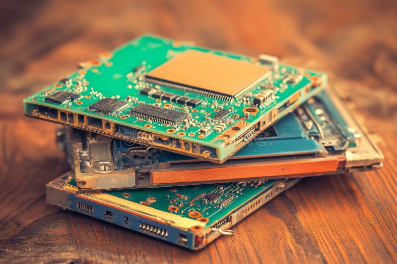 An Image Capturing Obsolete Technology Involves Parts of Old Optical ...