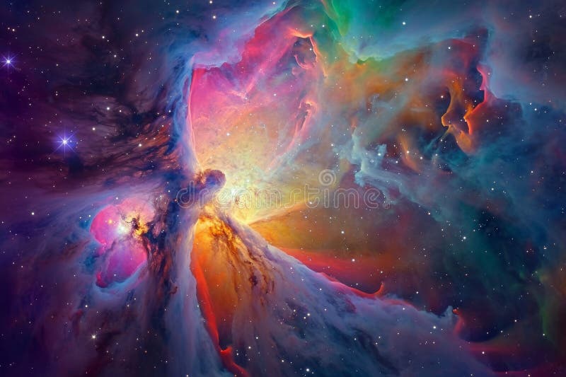 An Image Capturing a Vibrant and Lively Space, Brimming with Stars and ...