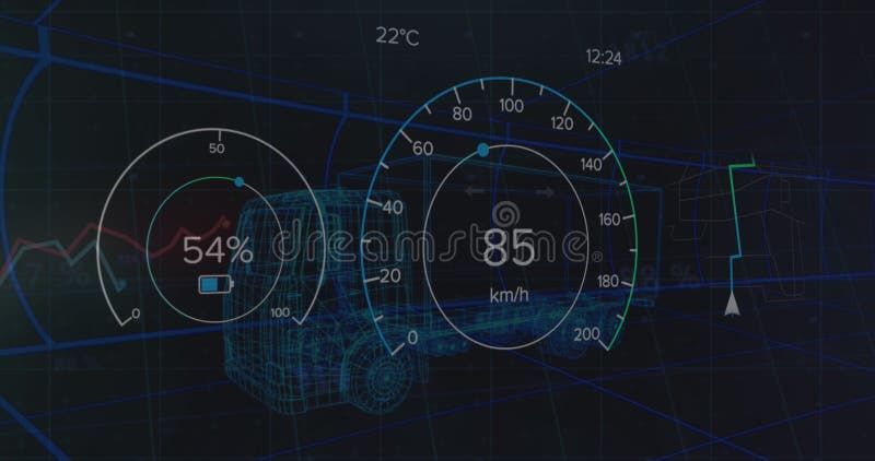Image of Car Panel Over Digital Car Model Stock Image - Image of ...