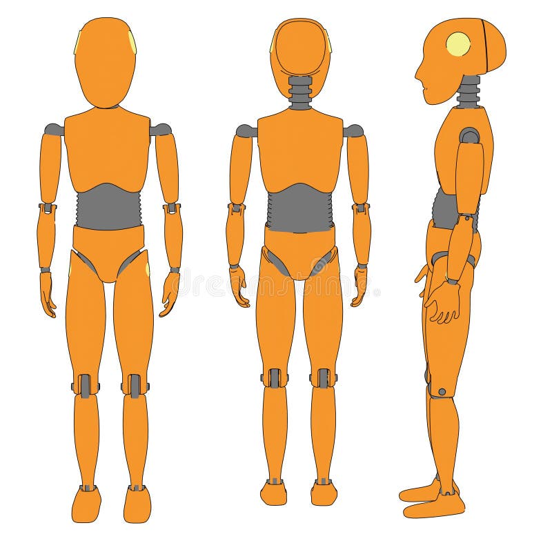 Image of car test dummy stock illustration. Illustration of drawing ...
