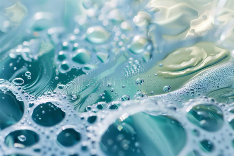 Image of Car Wash Foam and Small Bubbles. Texture for Background Usage ...