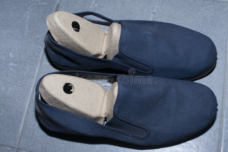 Cardboard Shoe Tree or Insert Accessory Stock Photo - Image of last ...