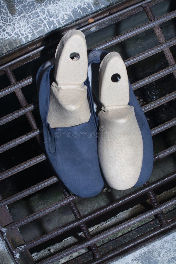 Cardboard Shoe Tree or Insert Accessory Stock Photo - Image of nature ...