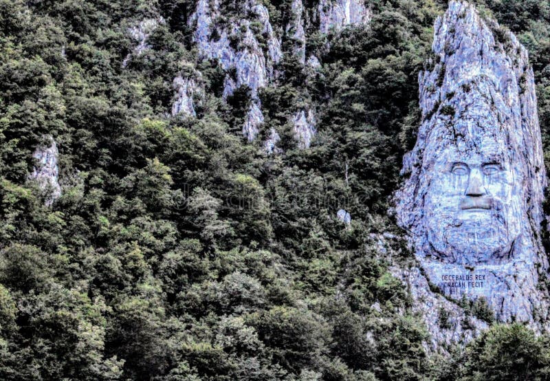 Image Carved in the Mountain Stock Image - Image of canyon, nature ...