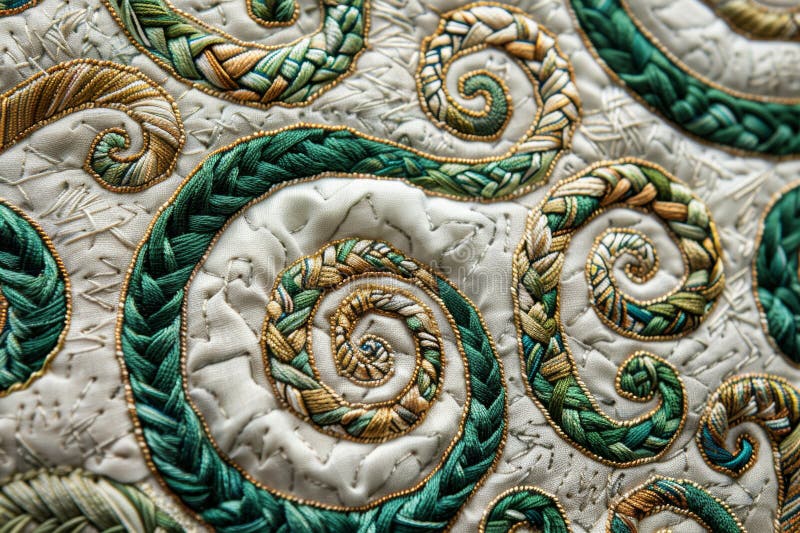 This Image Celebrates the Storied Celtic Legacy, Where Spiraled Green ...