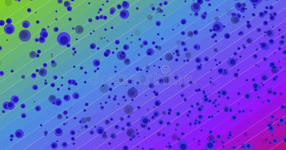 Image of Cell Icons on Colourful Background Stock Illustration ...