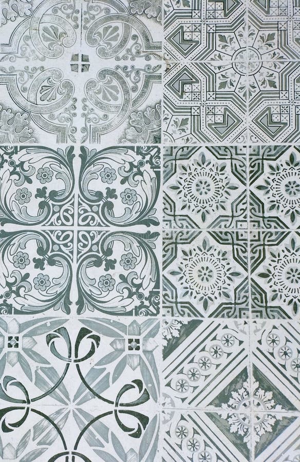 Image of Ceramic Tiles with Beautiful Abstract Pattern for Improving ...
