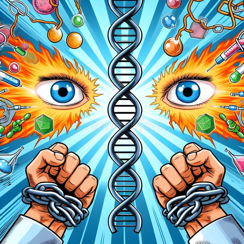 Image of a Chain Science Dna Chemistry Biotechnology Molecule Medical ...