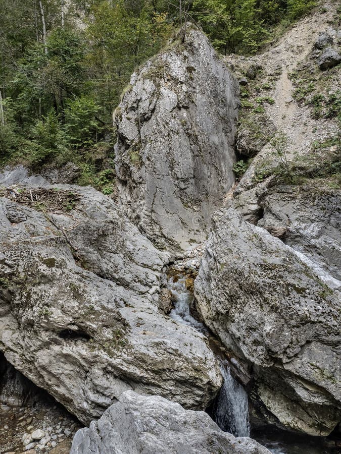 Image from Cheile Oltetului Gorge, Polovragi, Romania Stock Image ...