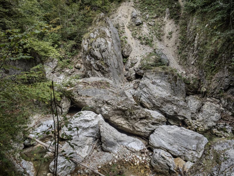 Image from Cheile Oltetului Gorge, Polovragi, Romania Stock Image ...