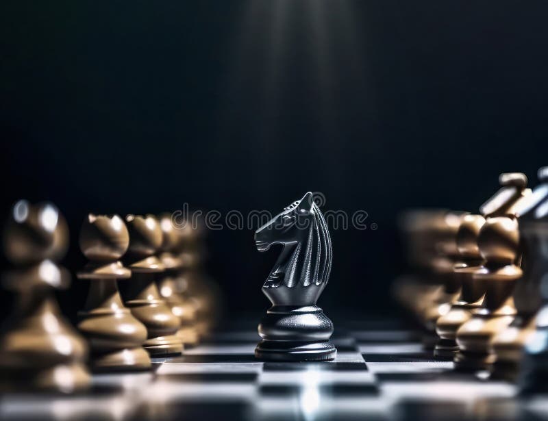 Image of Chess Game. Business, Competition, Strategy, Leadership and ...