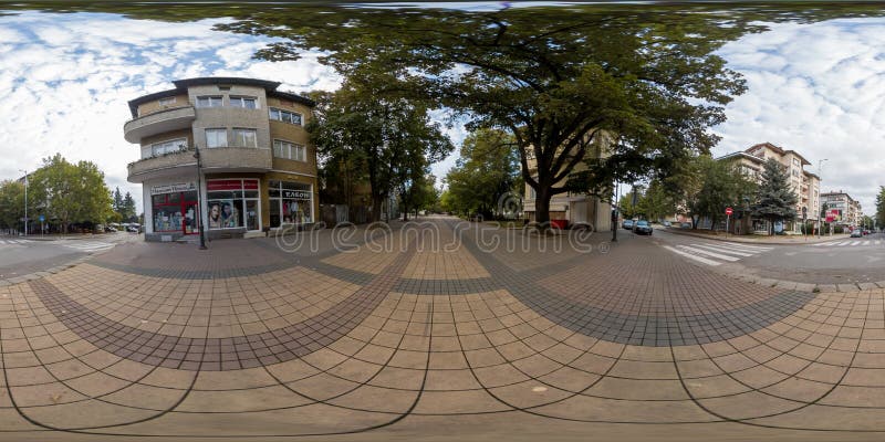 360 Image of the City Centre in Lovech, Bulgaria Editorial Stock Photo ...