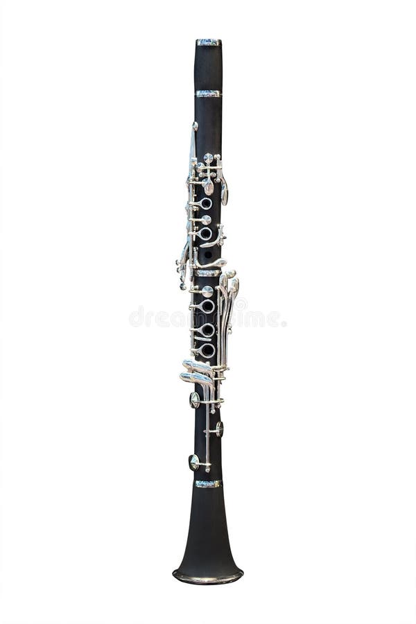Image of clarinet stock image. Image of white, valve - 44576835