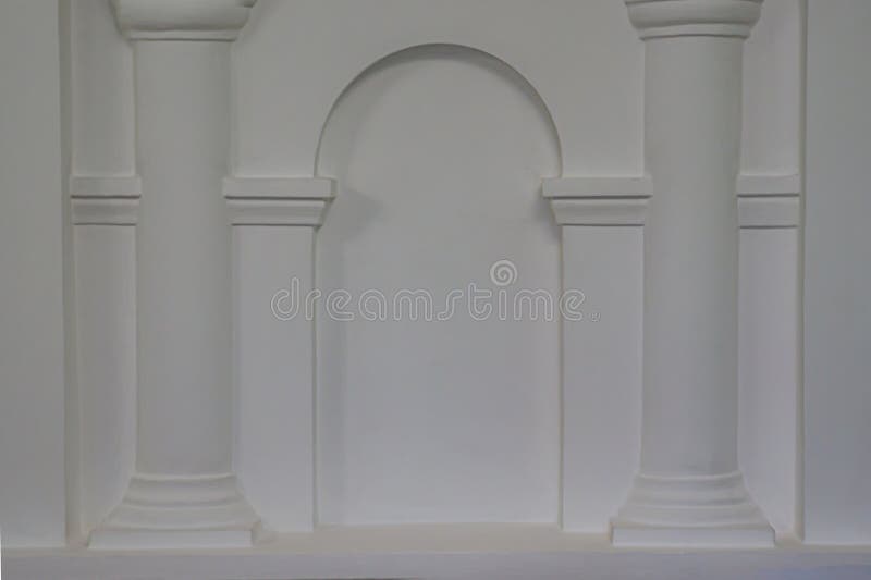 Image of a Classical Architectural Structure with Large Columns ...