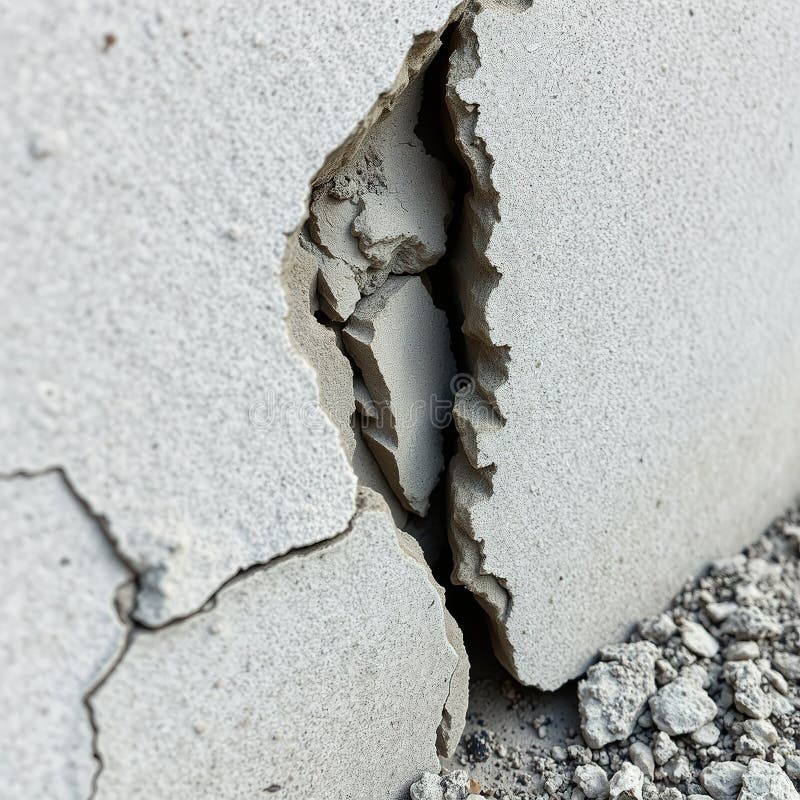Severe Foundation Cracks in Concrete Structure a Visual Guide To ...