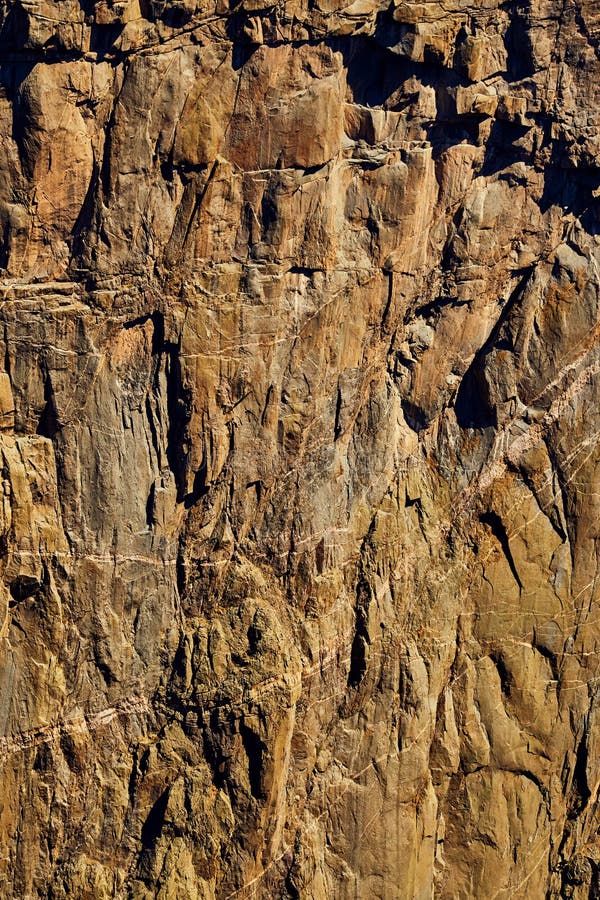 Cliff Wall Texture with Cuts and Shadows Stock Photo - Image of cliff ...