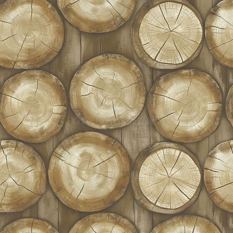 Dark Brown Gold Wood Texture Concentric Rings Stock Photos - Free ...