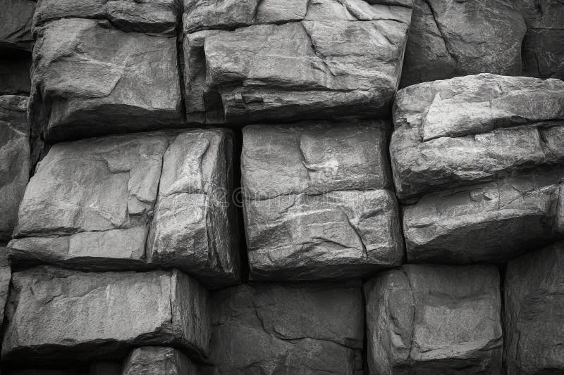 The Image is a Close-up 3D Representation of a Mountain S Rock ...