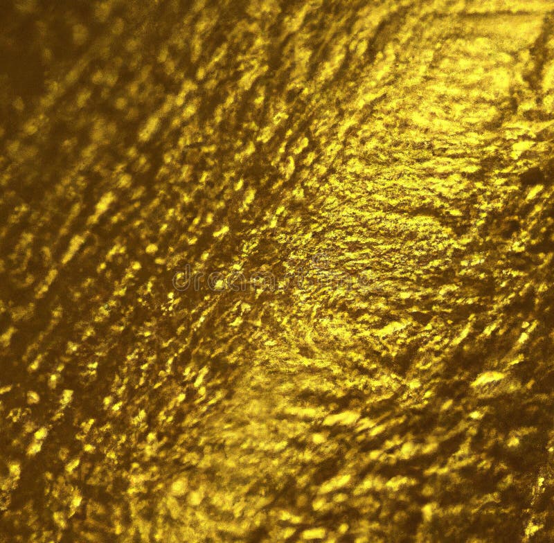 Image of Close Up of Details of Gold Texture with Copy Space Stock ...