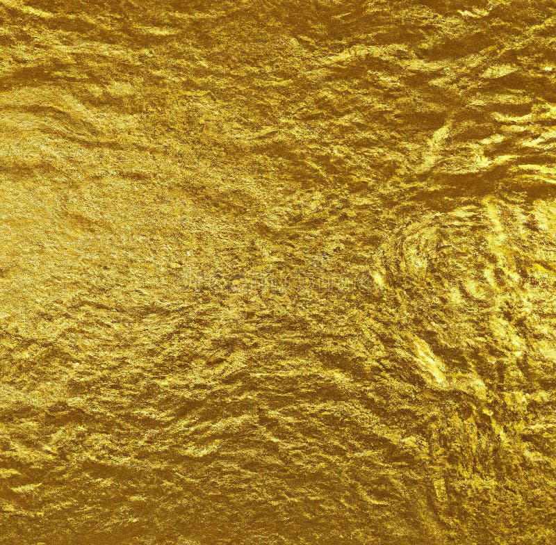 Image of Close Up of Details of Gold Texture with Copy Space Stock ...