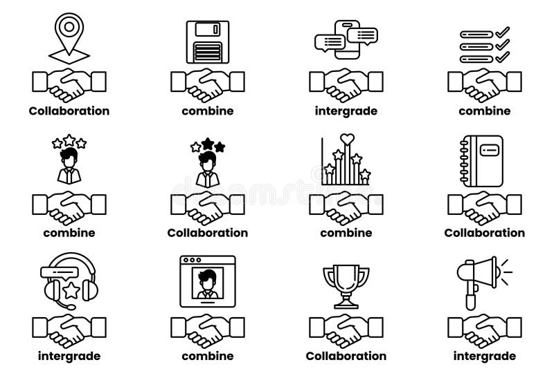 The Image is a Collection of Handshakes, Each with a Different Meaning ...
