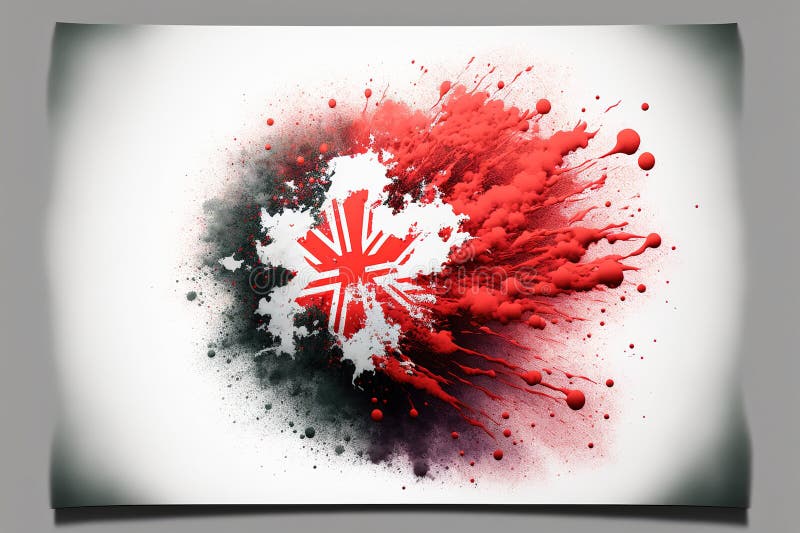 Image of Color Powder Splash and Explosion Abstract Art Stock Image ...