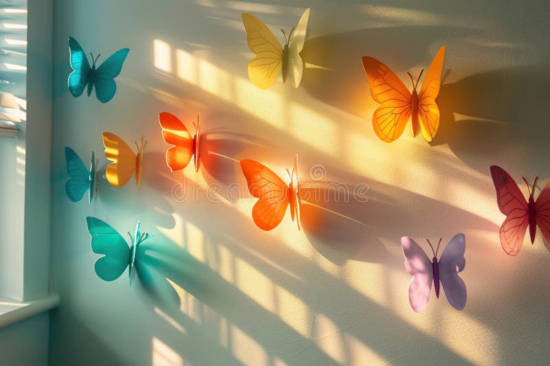 Shadow Art Butterflies Stock Illustrations – 2,520 Shadow Art ...