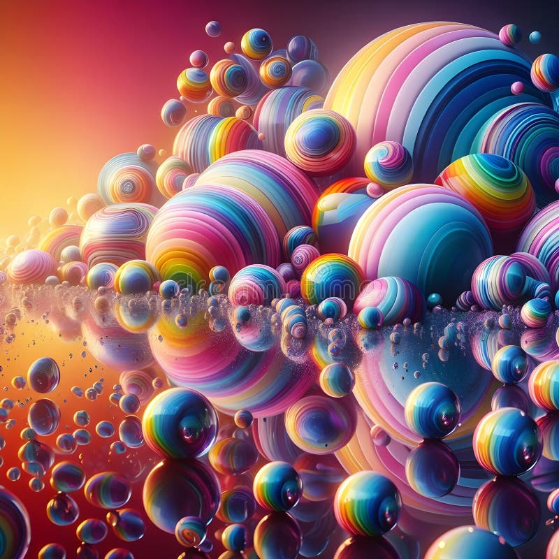 Image of Colorful Geometric Repeating Pattern with a Section of Broken ...