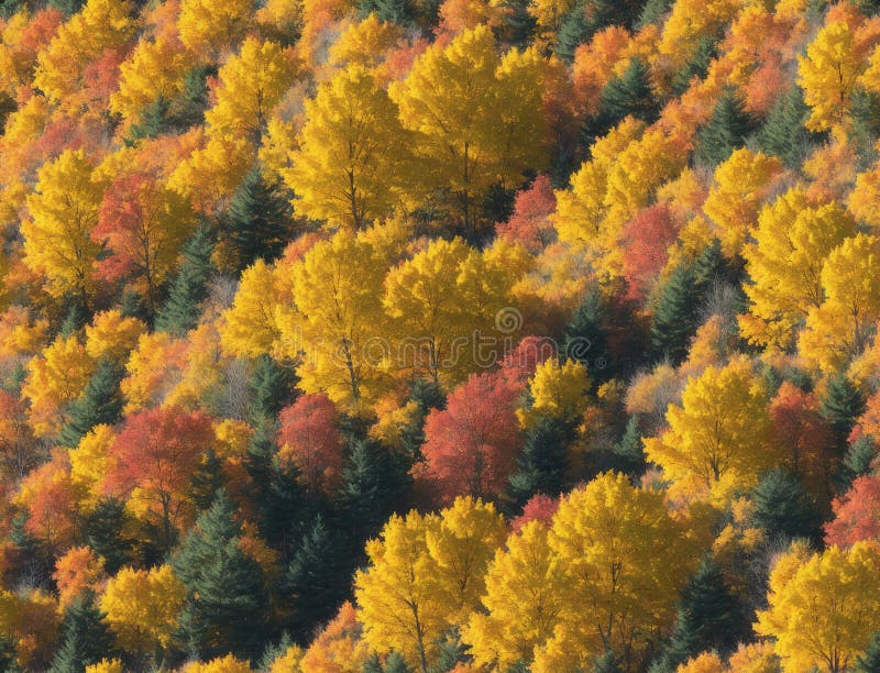 A Forest with Colorful Trees in the Background. - Seamless and Tileable ...