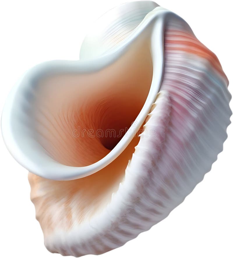 An Image of a Colorful Seashell. Ai-Generated Stock Image ...