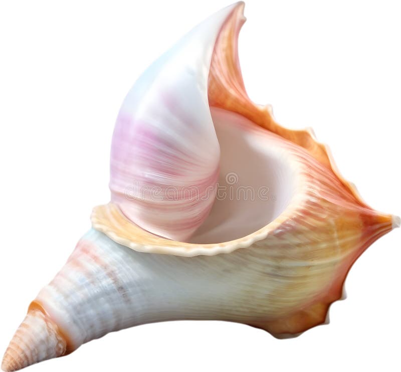 An Image of a Colorful Seashell. Ai-Generated Stock Photo ...