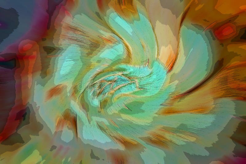 COLOURFUL TWISTED ABSTRACT PATTERN Stock Illustration - Illustration of ...