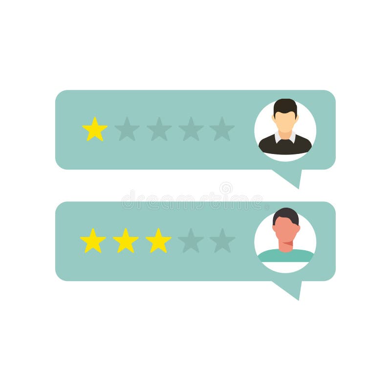 Image of Comments, Various Positive and Negative Comments, Vector ...