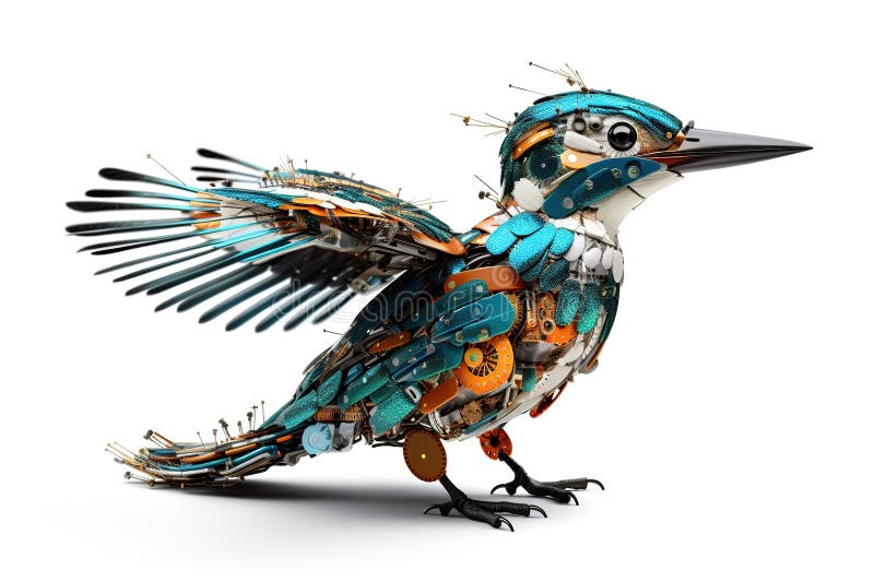 Robot Birds Stock Illustrations – 163 Robot Birds Stock Illustrations ...