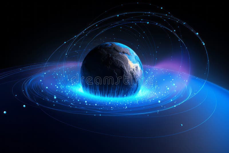 Image Communication Network World Image Hologram,network Image Computer ...