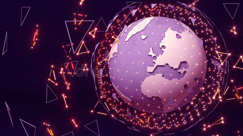 Image Communication Network World Image Hologram,network Image Computer ...