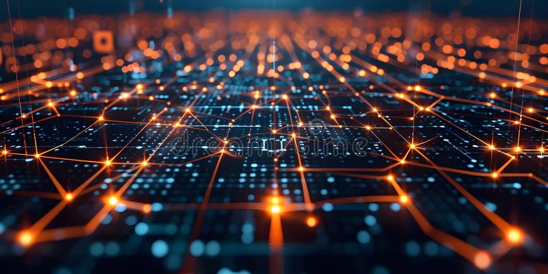 Image of a Complex Network Diagram Showing Internet Connectivity ...