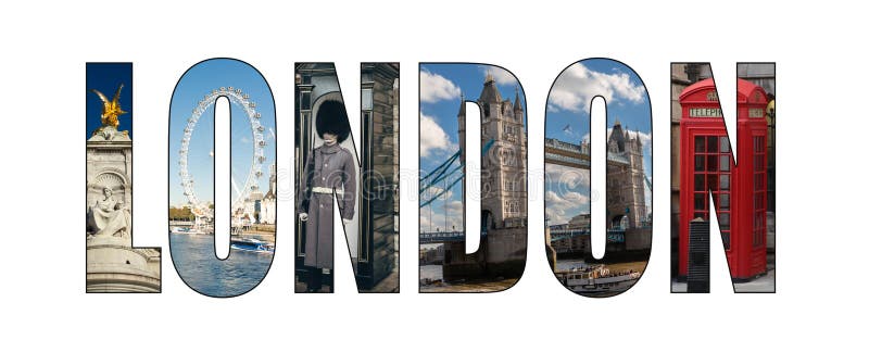 Image Composée De Lettres De Titre De Londres Image stock - Image du ...