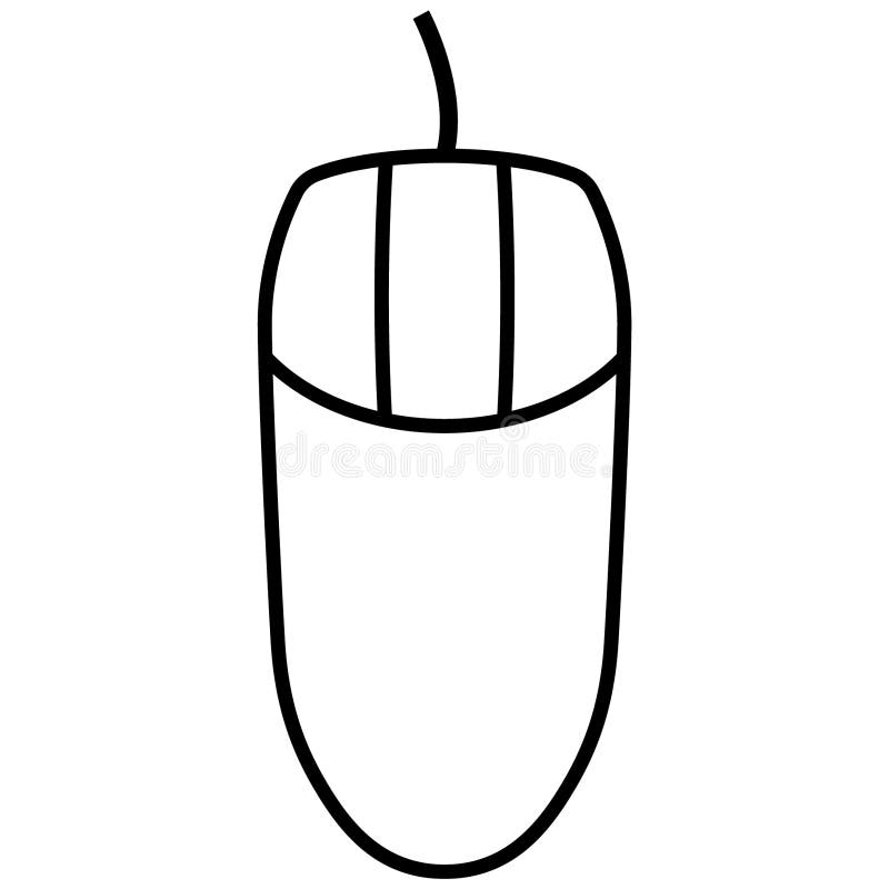 Computer Mouse EPS Vector File Stock Vector - Illustration of digital ...