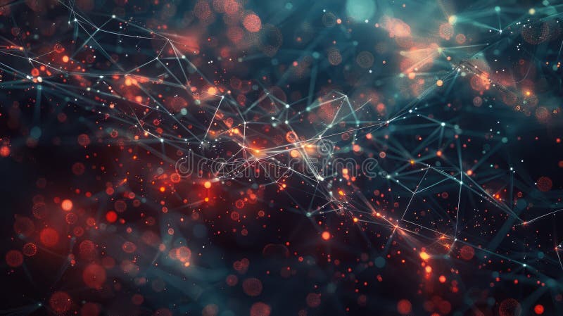 The Image is of a Computer Network Stock Photo - Image of software ...