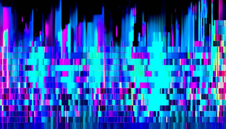 An Image of Computer Screen with Blue, Purple and Pink Colors ...