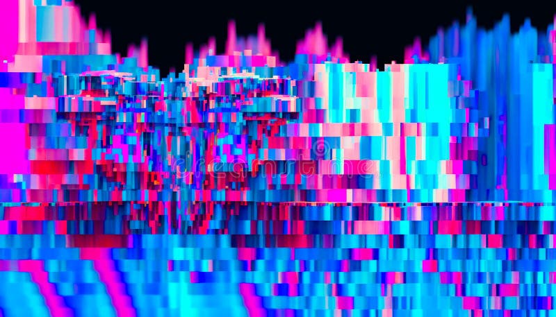 An Image Of Computer Screen With Many Different Colors Generative Ai