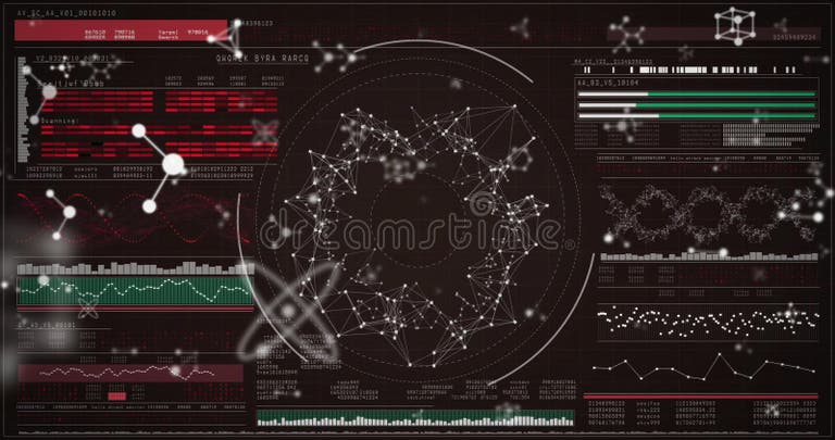 Image of Connections Over Circular Scanner and Data Processing on ...