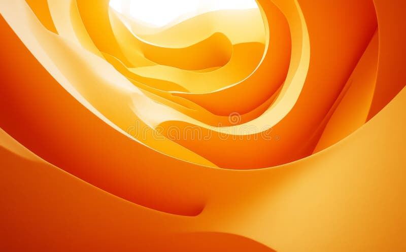 The Image Consists of an Abstract Curly Shape and a Wavy Background in ...