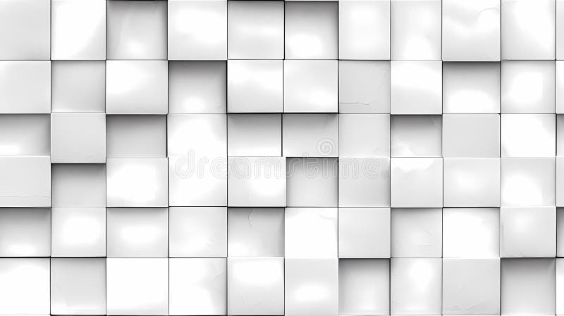 The Image Contains a Grid of Slightly Off-white Squares, Resembling a ...
