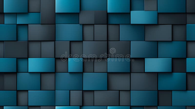 The Image Contains a Pattern of Dark Teal and Gray Squares Arranged in ...