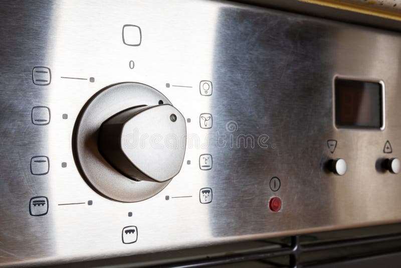Image of the Control Panel of a Modern Electric Oven Stock Photo ...