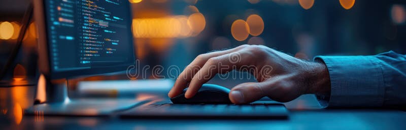 Photography Editing Process: Closeup of Hand Editing Photo on Computer ...