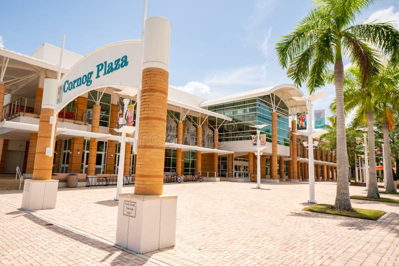 Image of Cornog Plaza Fort Myers FL USA Editorial Photo - Image of ...