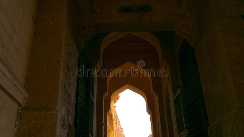 Image of Corridor, Shot at Jodhpur Stock Photo - Image of concept, high ...